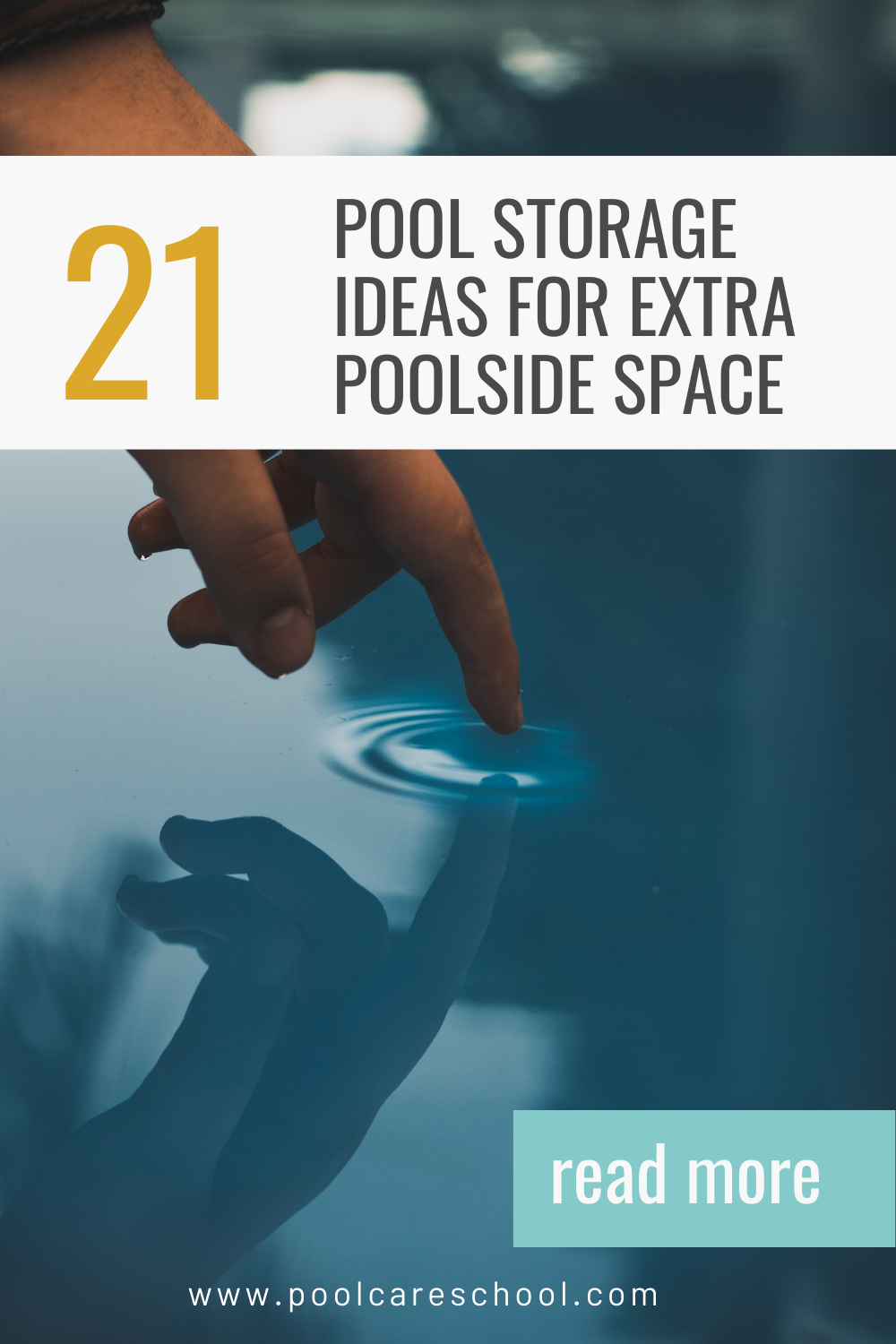 21 Pool Storage Ideas for Extra Poolside Space